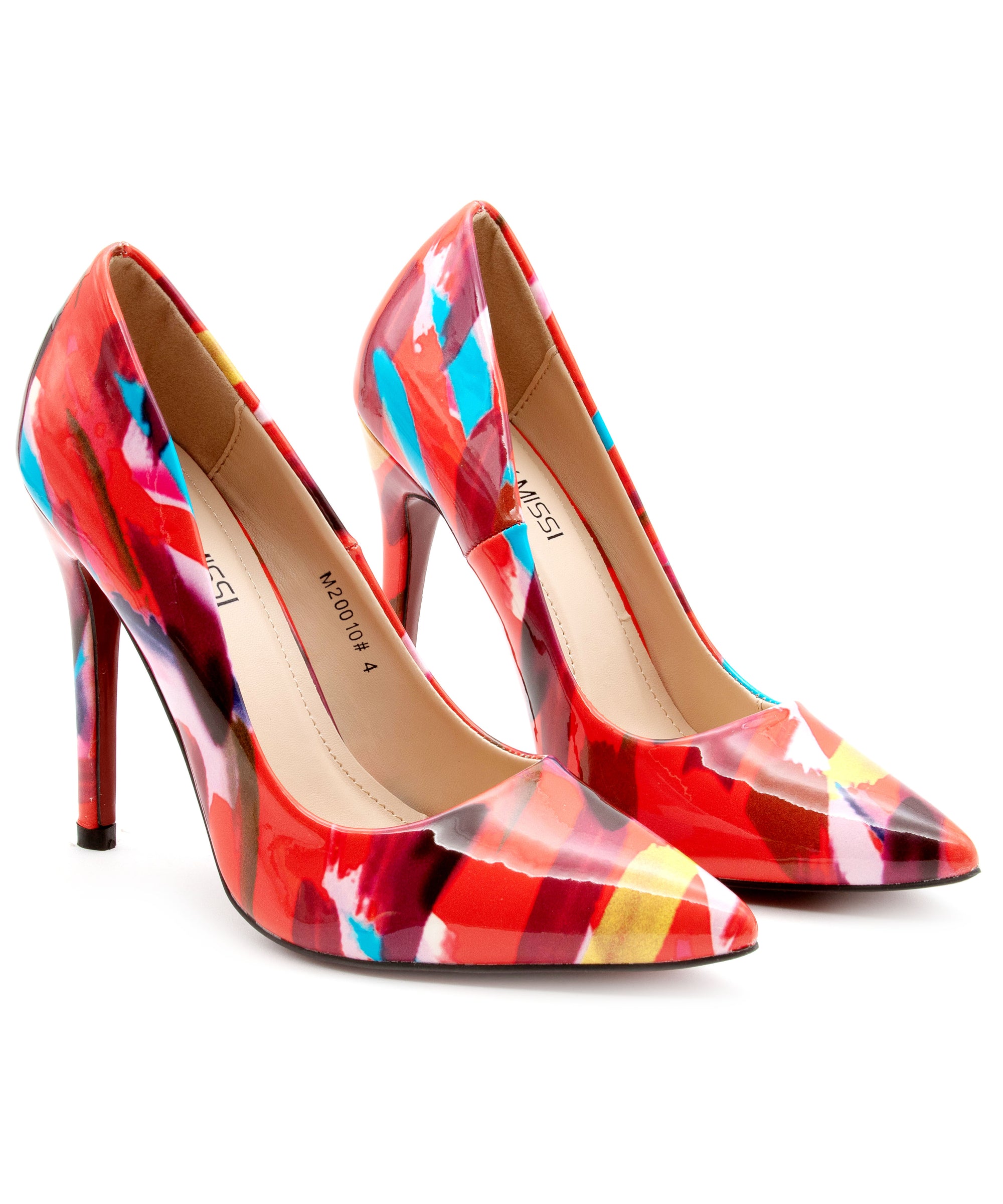 Multicolor Stilettos Heel Pumps – YELLOW SUB TRADING