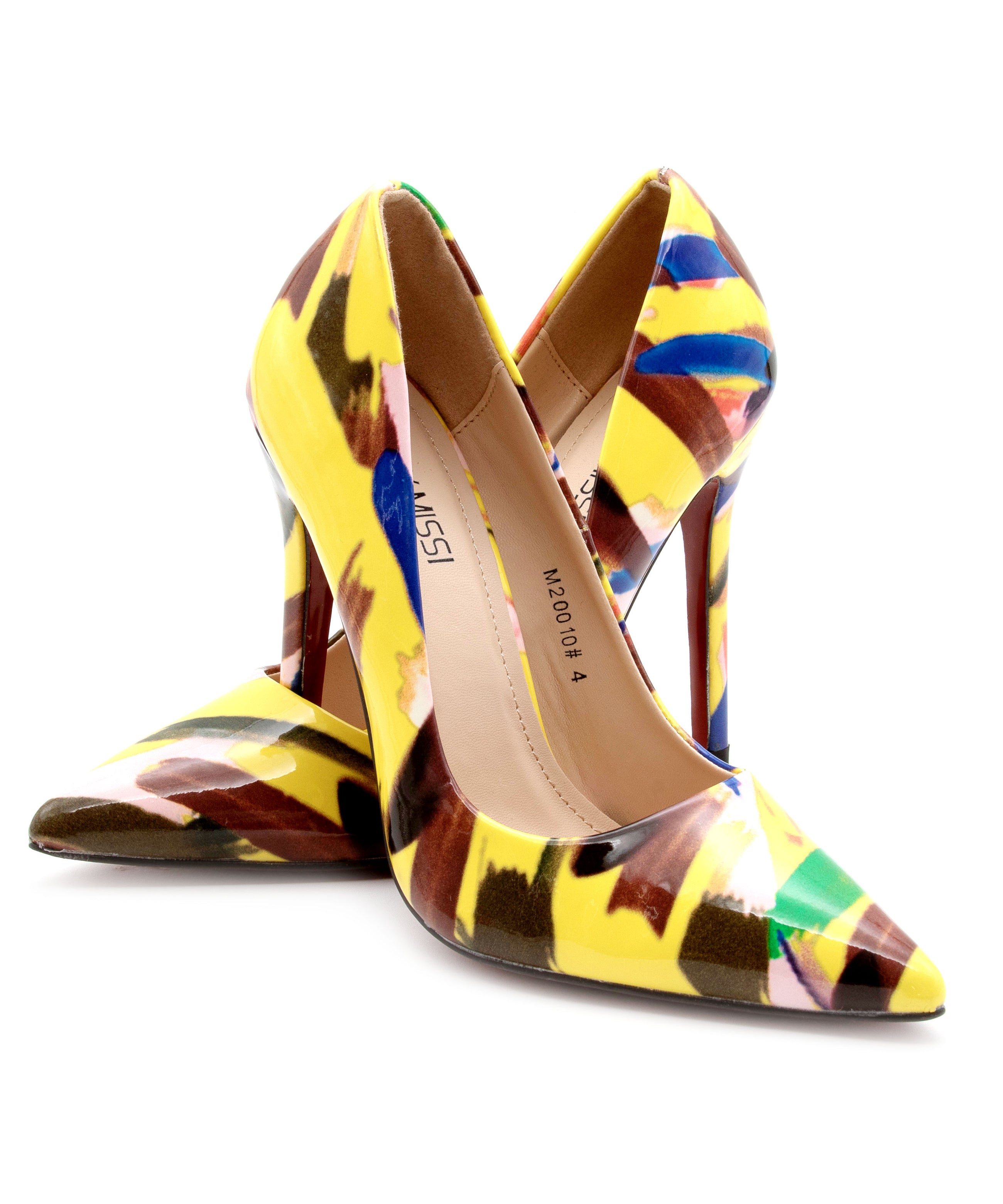 Multicolor Stilettos Heel Pumps – YELLOW SUB TRADING