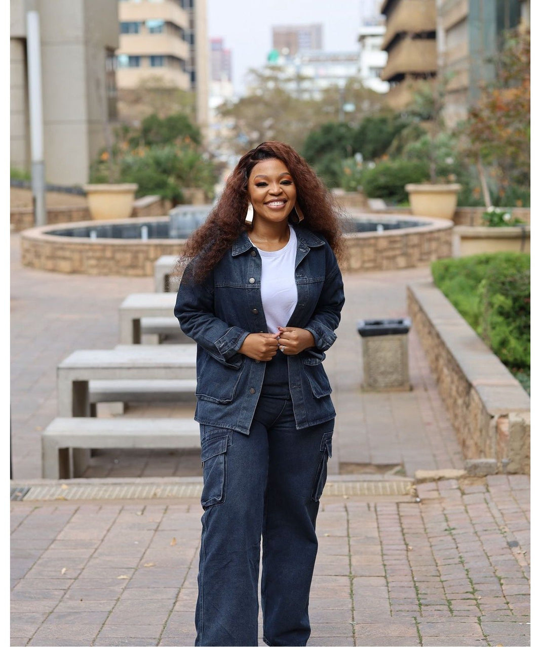 Elegant Cargo Denim Two Piece Set. – YELLOW SUB TRADING