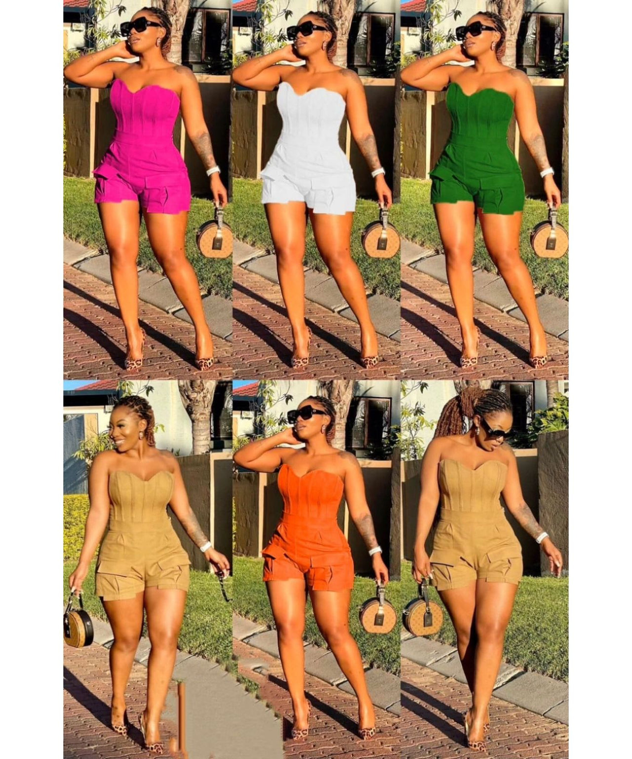Cargo Corset Set Yellow Sub Trading