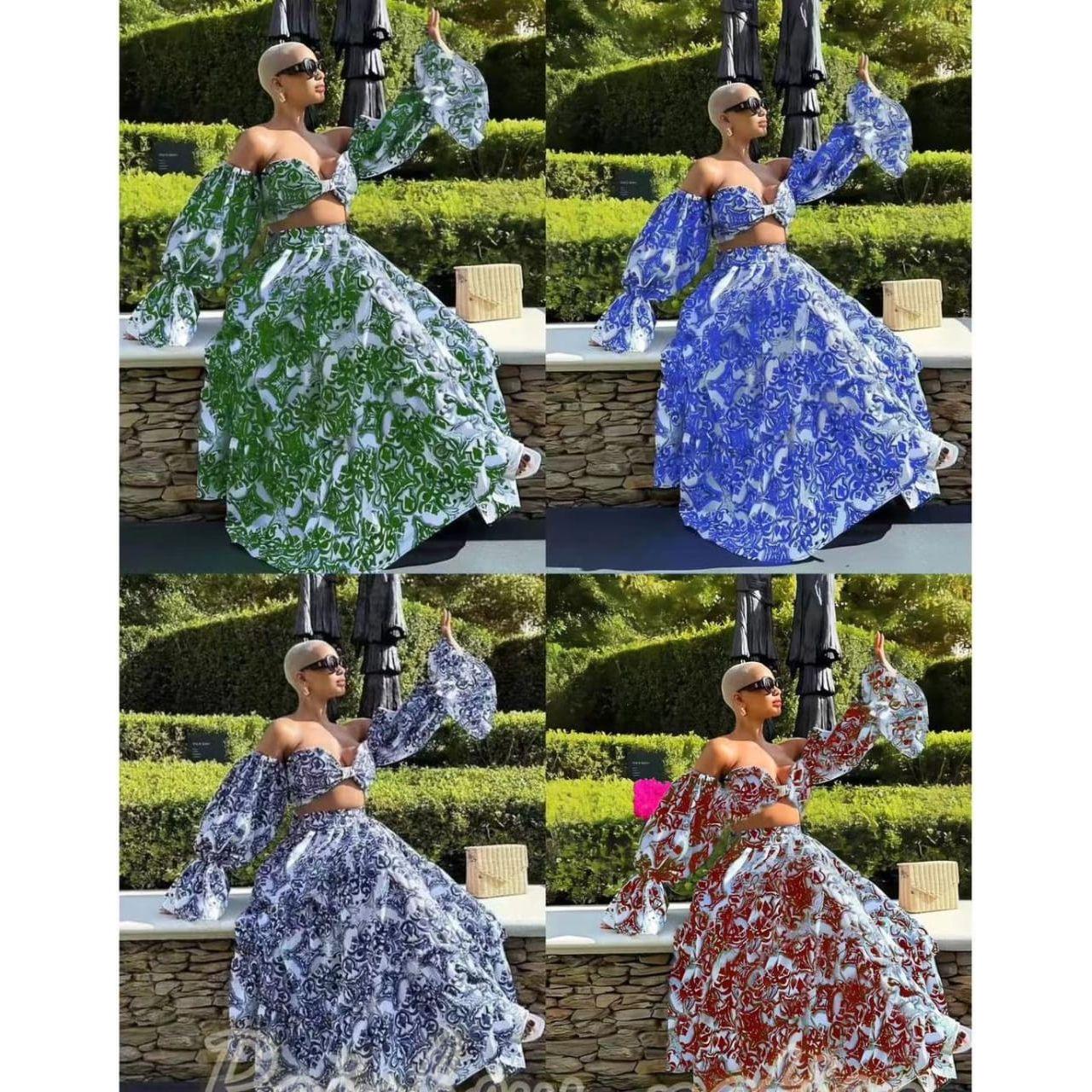 Floral 2 Piece Set – YELLOW SUB TRADING