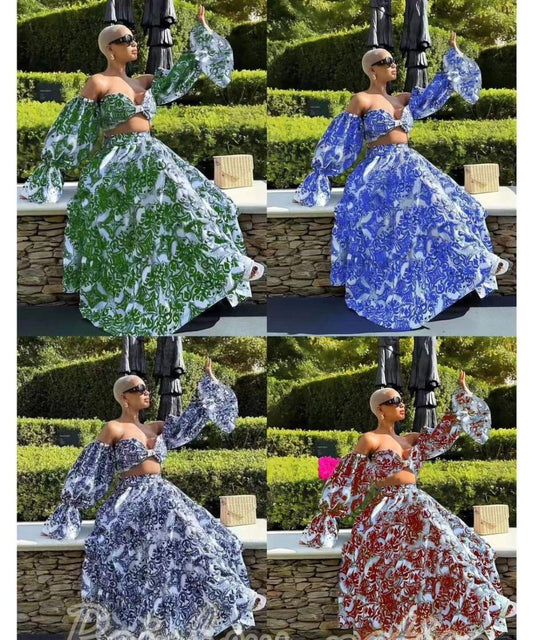 Floral 2 Piece Set – YELLOW SUB TRADING