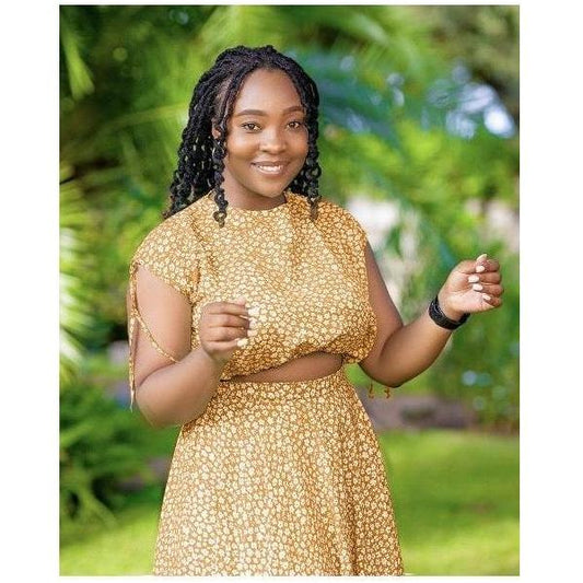 Tribal Print 2 Piece Skirt and Top Set – YELLOW SUB TRADING
