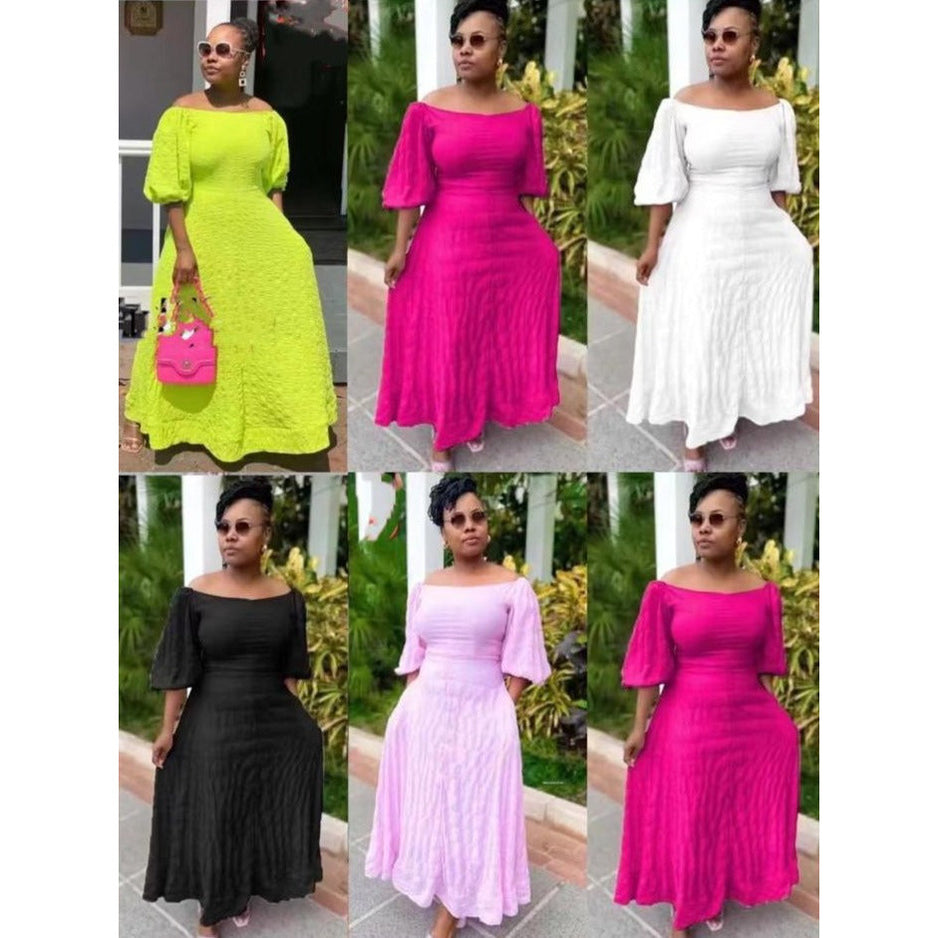 High Waisted Short Sleeve Dress — YELLOW SUB TRADING