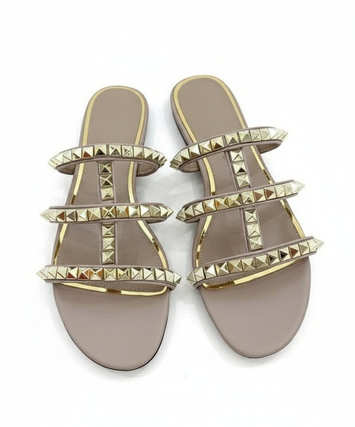 Strap Push-in Flat Sandals – YELLOW SUB TRADING