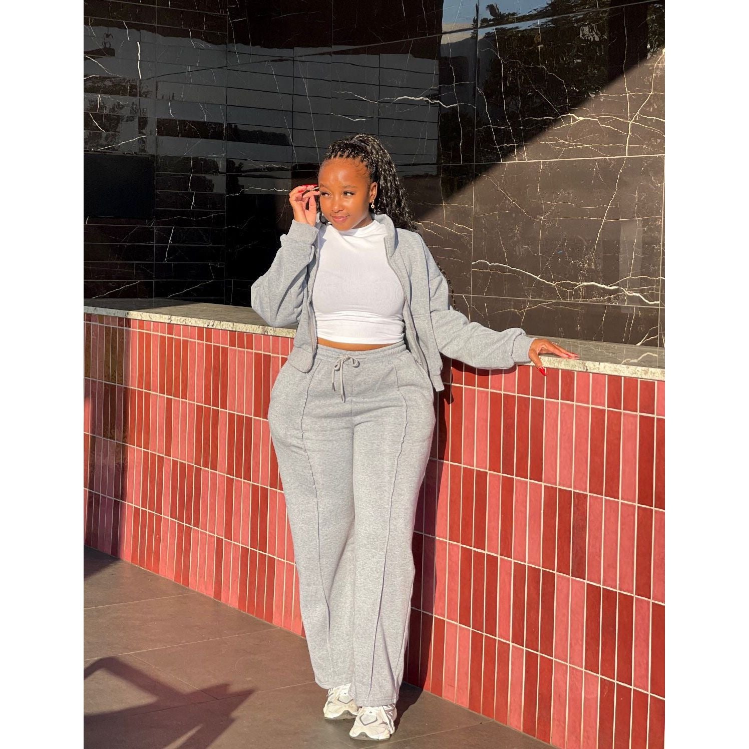 Stylish Sportswear Two Piece Tracksuit Set – YELLOW SUB TRADING