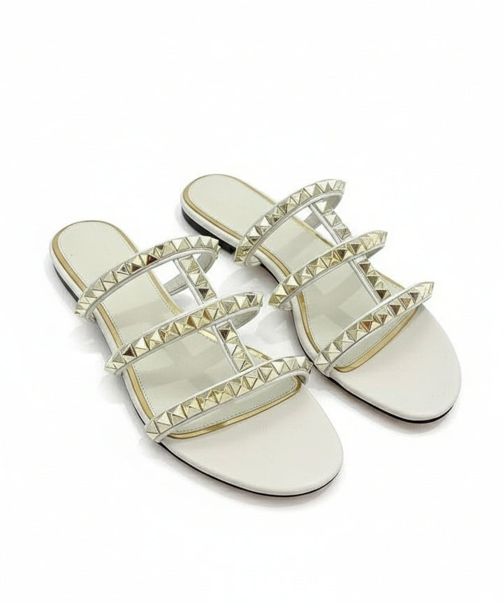 Strap Push-in Flat Sandals – YELLOW SUB TRADING