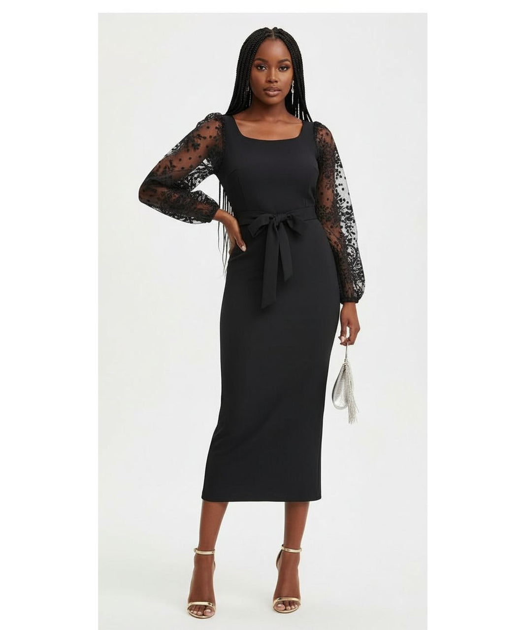 Long Sleeve Lace Bodycon Dress – YELLOW SUB TRADING