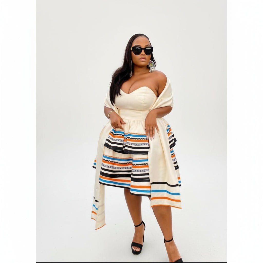 Ankara Traditional Boobtube Dress. – YELLOW SUB TRADING