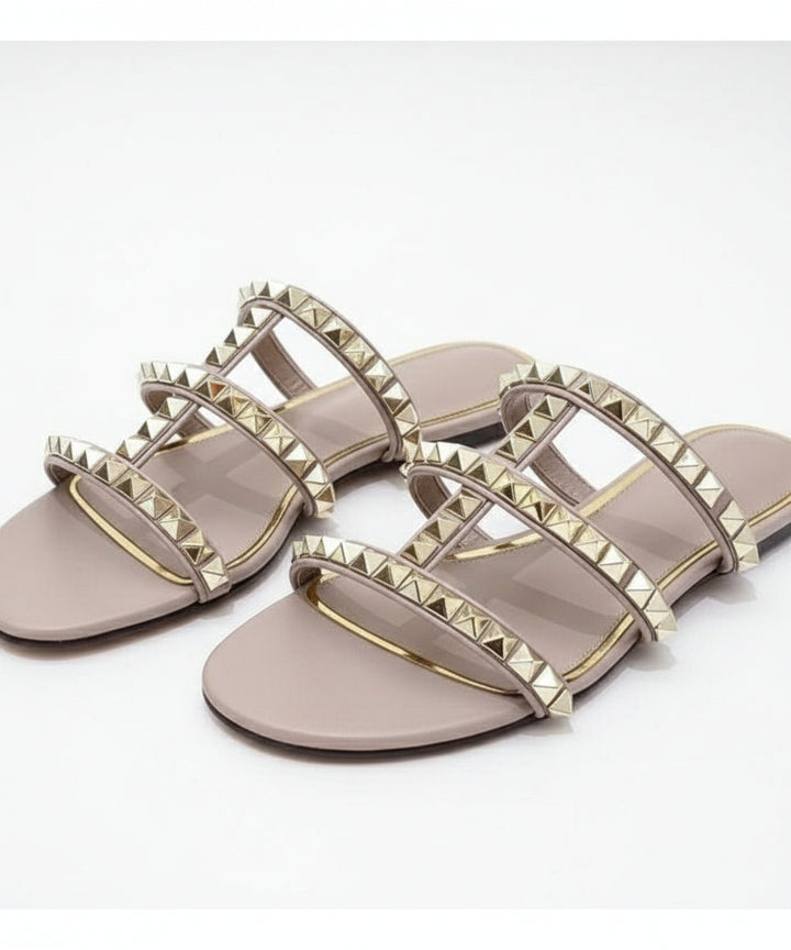 Strap Push-in Flat Sandals – YELLOW SUB TRADING
