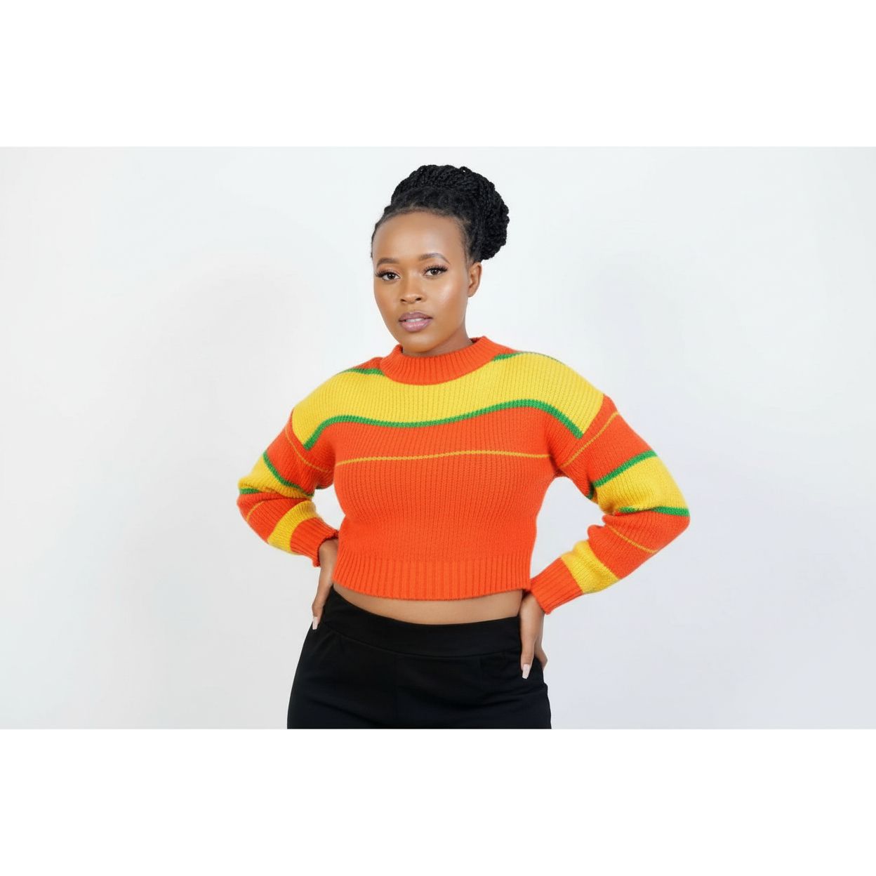 Colour Block Sweater – YELLOW SUB TRADING