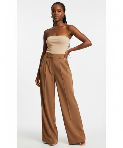 Solid Straight Leg Slant Pocket Pants. – YELLOW SUB TRADING