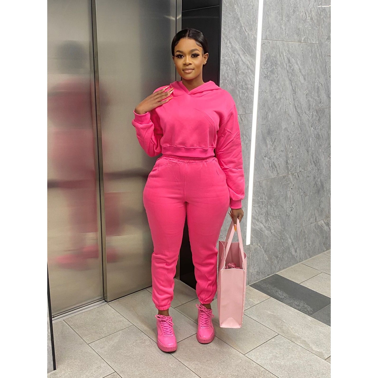 Casual Solid Color Tracksuits — YELLOW SUB TRADING