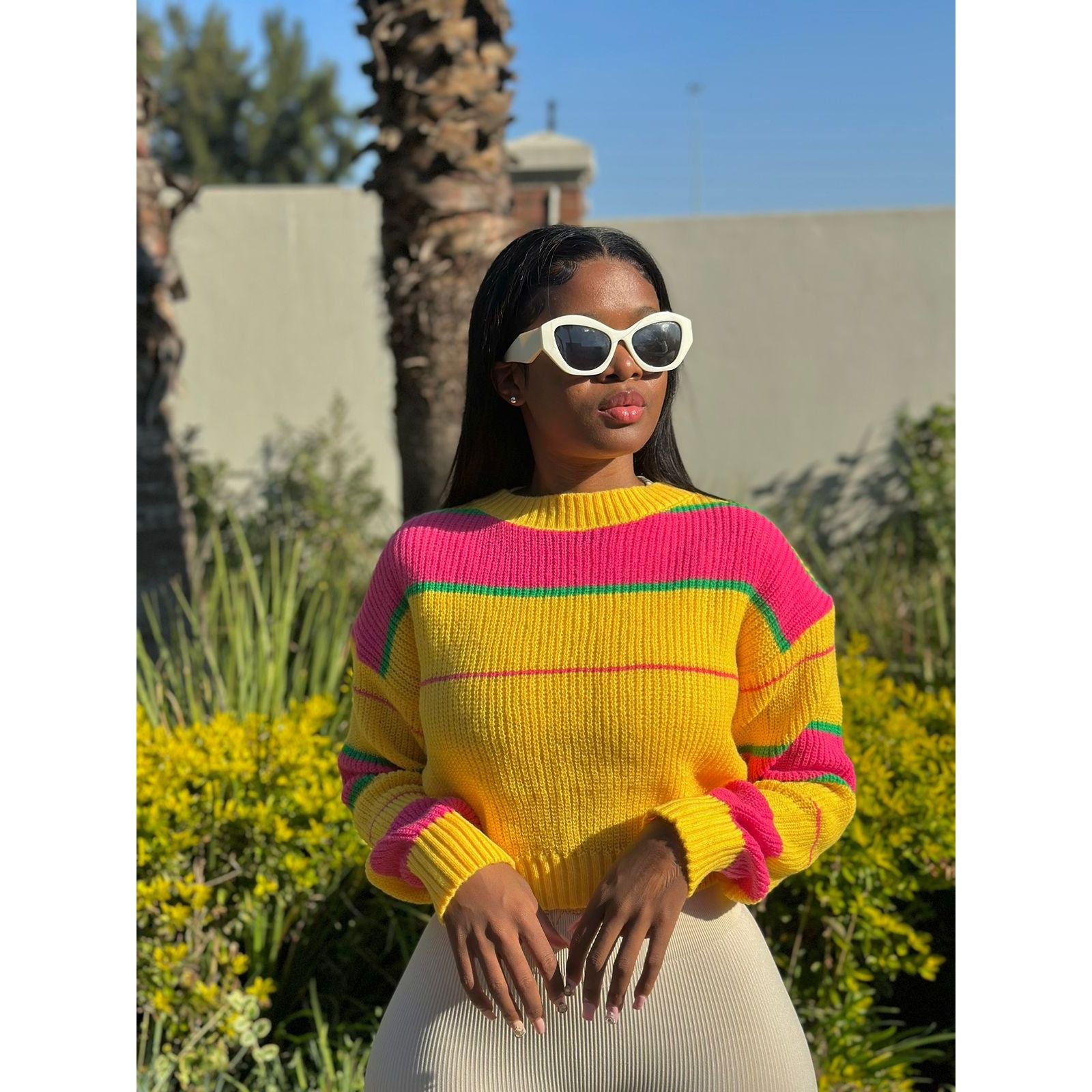 Colour Block Sweater – YELLOW SUB TRADING