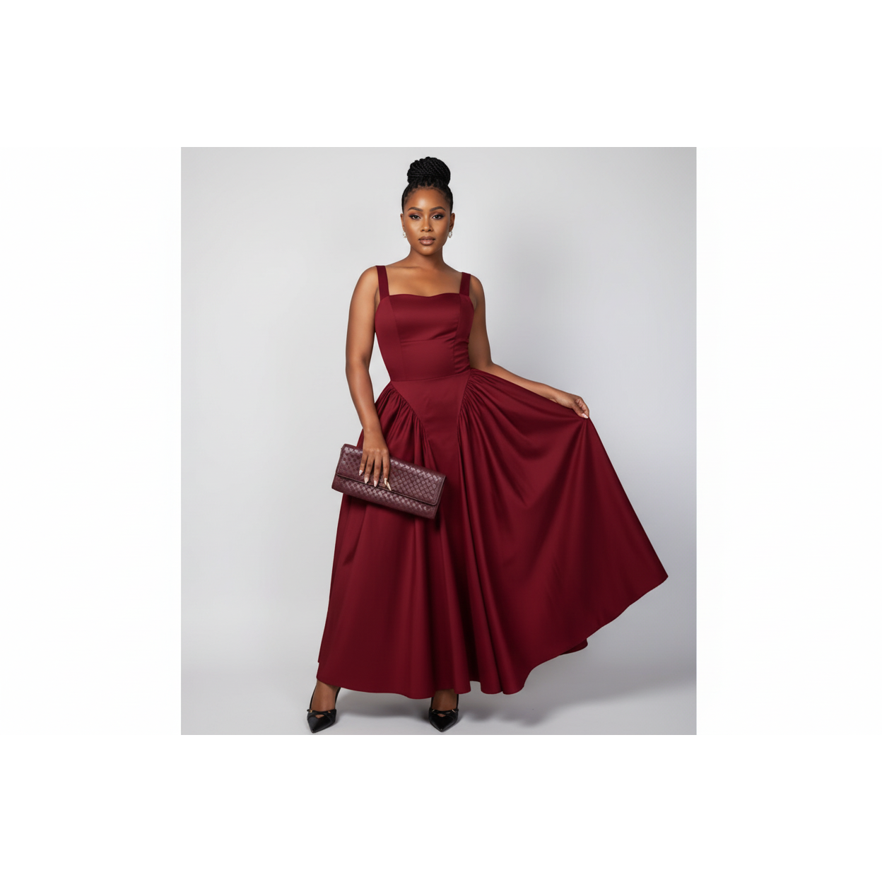Sexy Sleeveless Square Neck Maxi Dress – YELLOW SUB TRADING