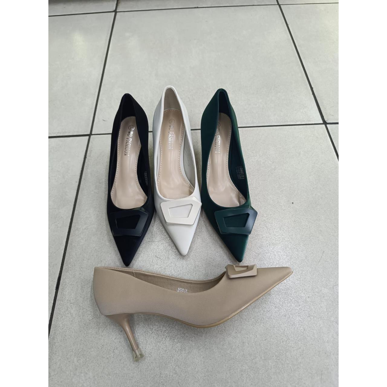 Square Button Pump Slip on Designer Shoes. – YELLOW SUB TRADING