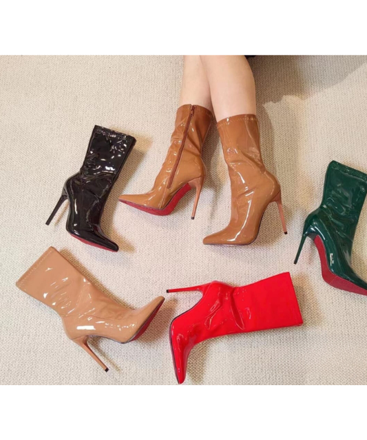 High Heel Red Bottom Boots – YELLOW SUB TRADING