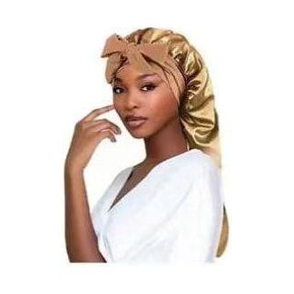 Women's Long Adjustable Braid Satin Bonnet – YELLOW SUB TRADING
