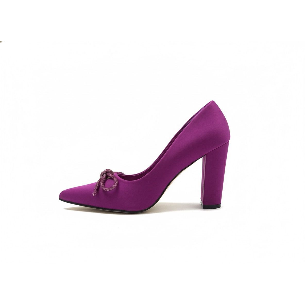Classy Bowknot Thick High Heel – YELLOW SUB TRADING