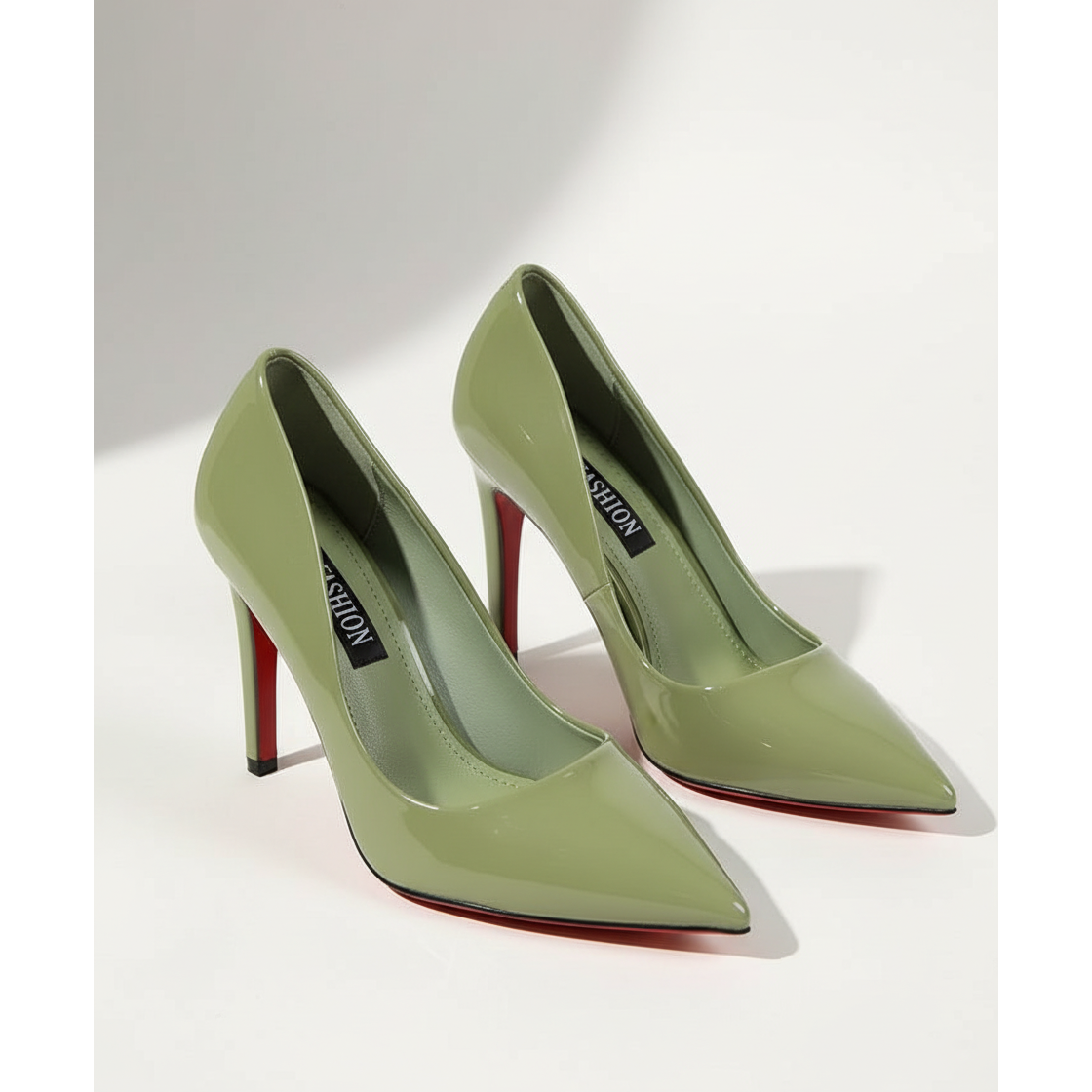 Stiletto High Heel Pumps Pointed Toe Slip On Dress Shoes – YELLOW SUB ...