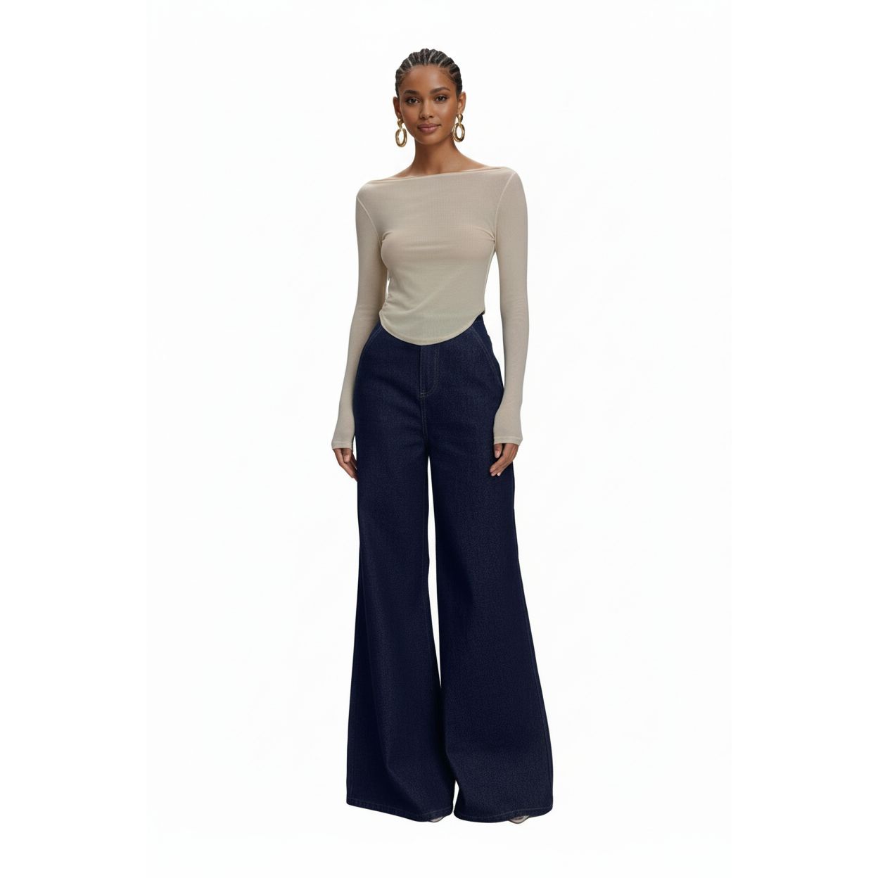 High Waisted Relaxed Fit Denim Jeans – YELLOW SUB TRADING
