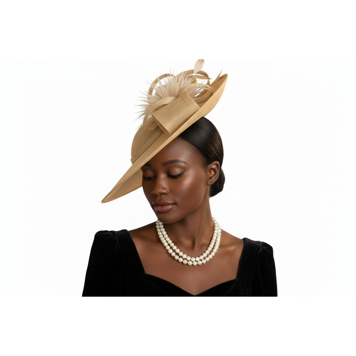 Royal Ascot Big Fascinator Formal Hat – YELLOW SUB TRADING
