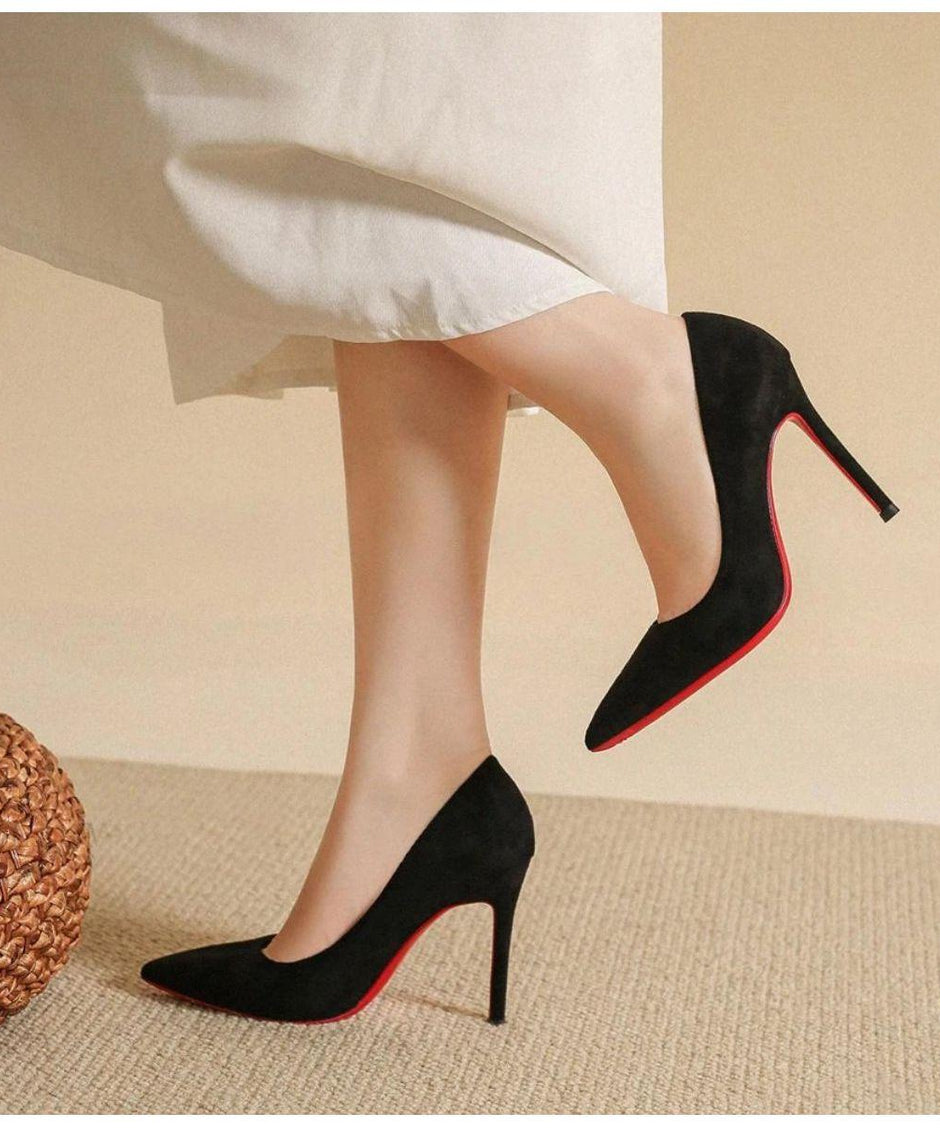 Elegant Pointed Toe Red Sole Shoe – YELLOW SUB TRADING
