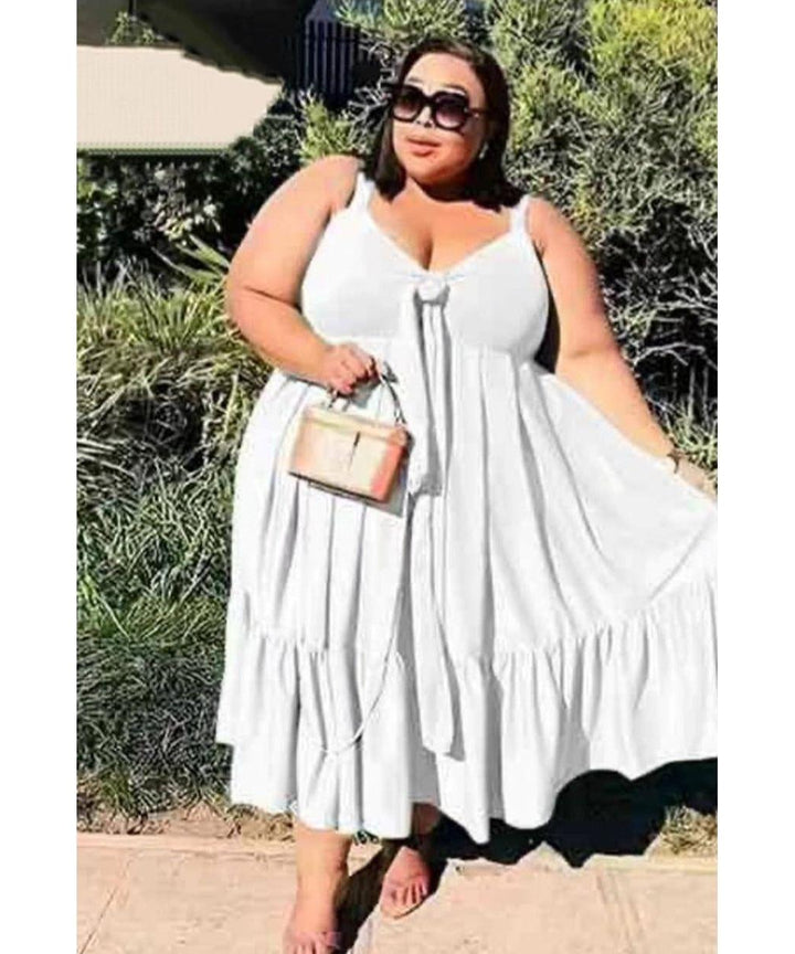 Sleeveless Plus Size Bubbles Dress – YELLOW SUB TRADING