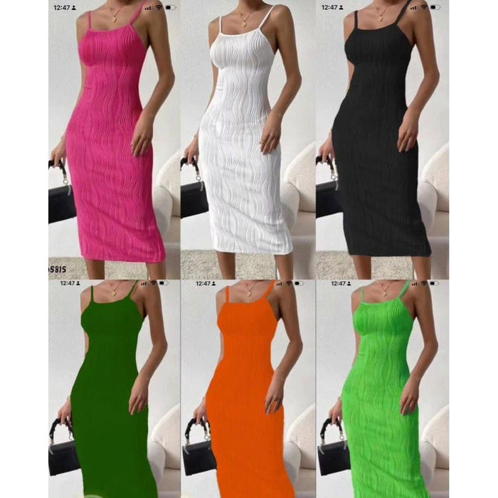 Strapless spaghetti Dress — YELLOW SUB TRADING