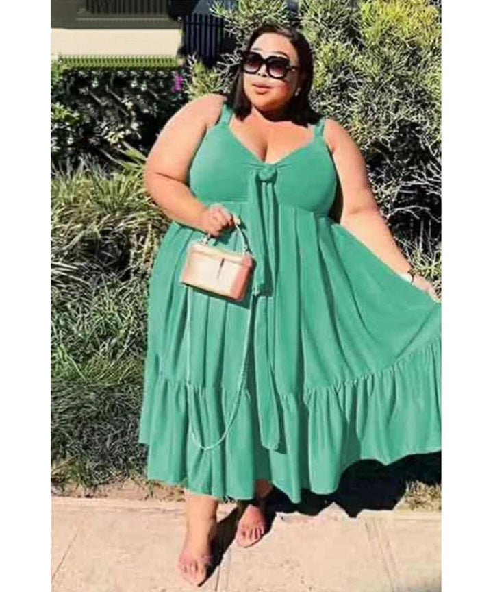 Sleeveless Plus Size Bubbles Dress – YELLOW SUB TRADING