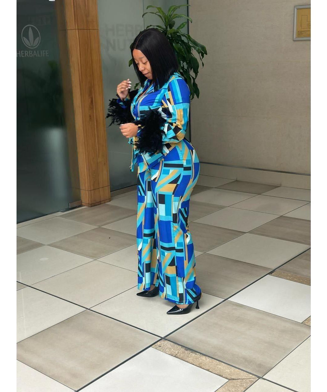 Fluffy Sleeve 2 Piece Set – YELLOW SUB TRADING