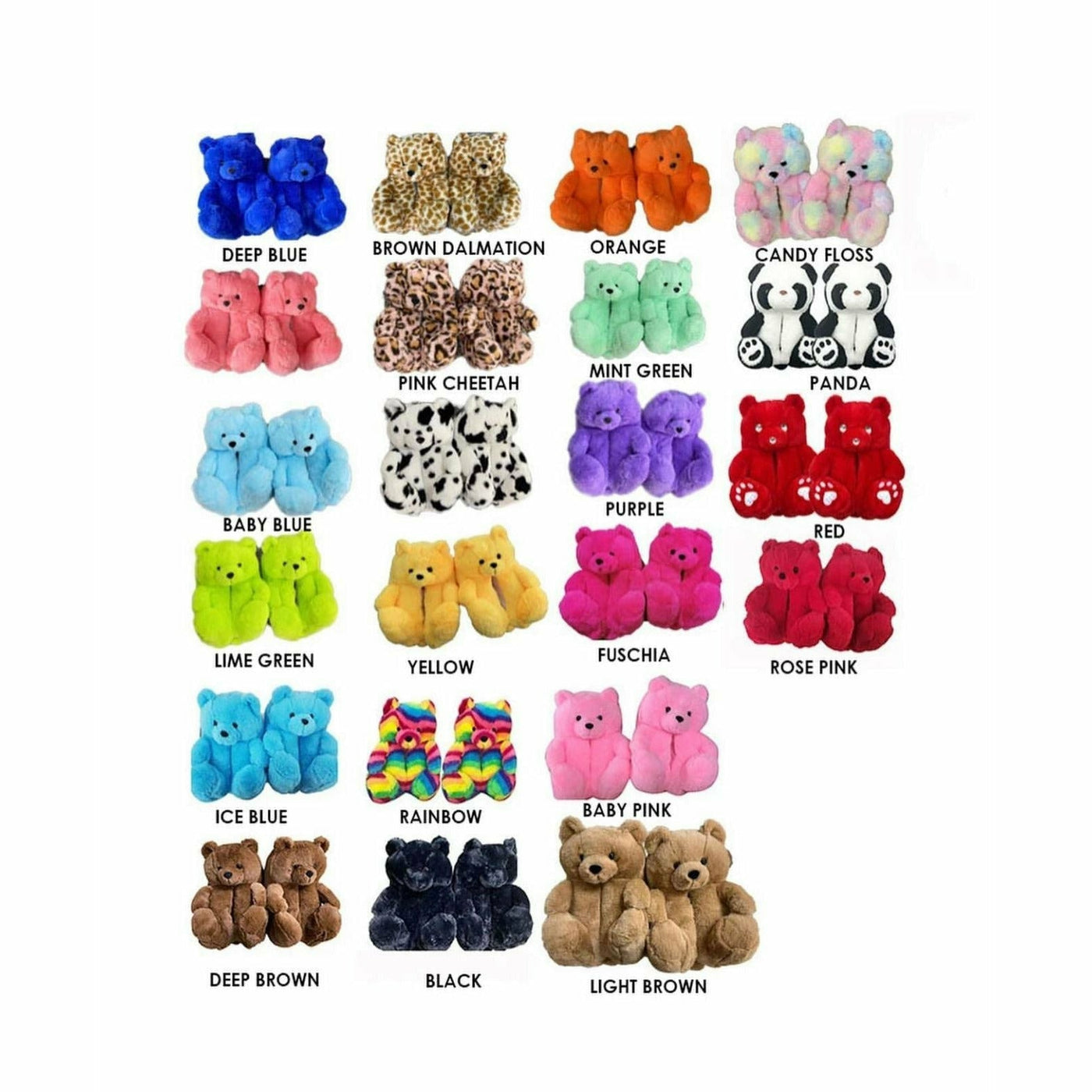 Teddy Slippers — YELLOW SUB TRADING