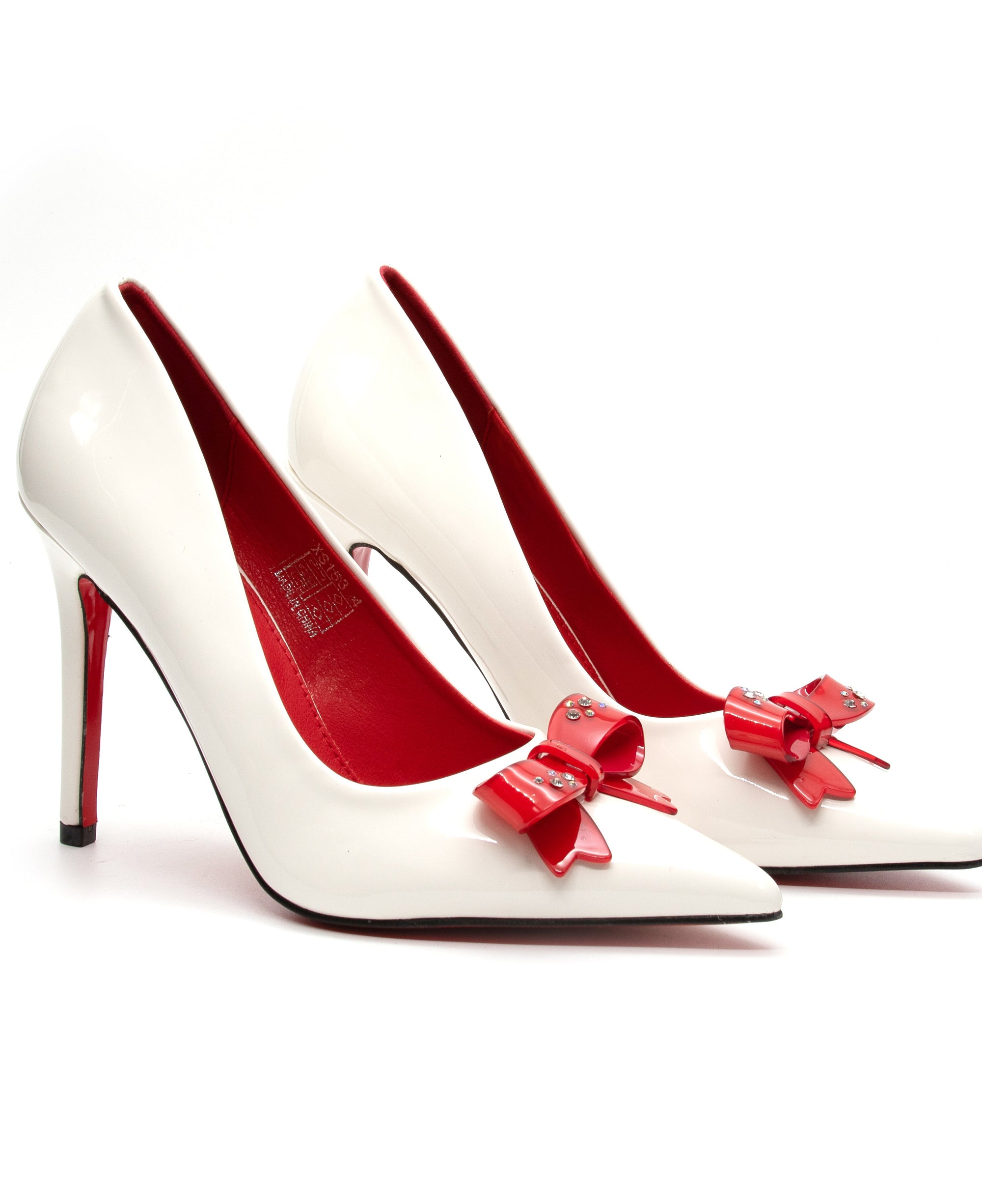 Bottom and Inner Red Bow Decorated High Heel Shoes – YELLOW SUB TRADING