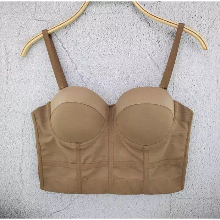 Corset mesh push up bra — YELLOW SUB TRADING