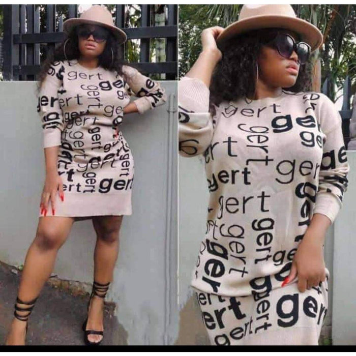 Sweater Mini Dress — YELLOW SUB TRADING