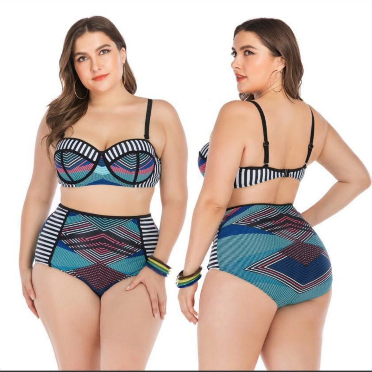 Colourful Two Piece Swimming Set YELLOW SUB TRADING colourful-two-piece-swimming-set-yellow-sub-trading
