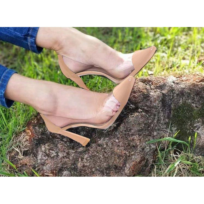 Casual Pointed Toe Short Heel Sandals — YELLOW SUB TRADING