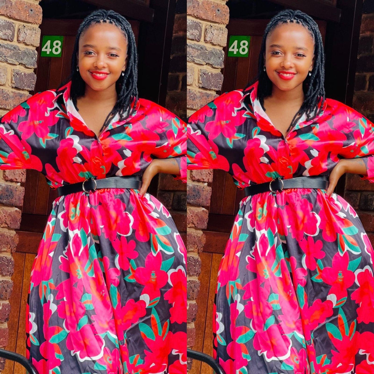 Floral Print Midi Dress — YELLOW SUB TRADING