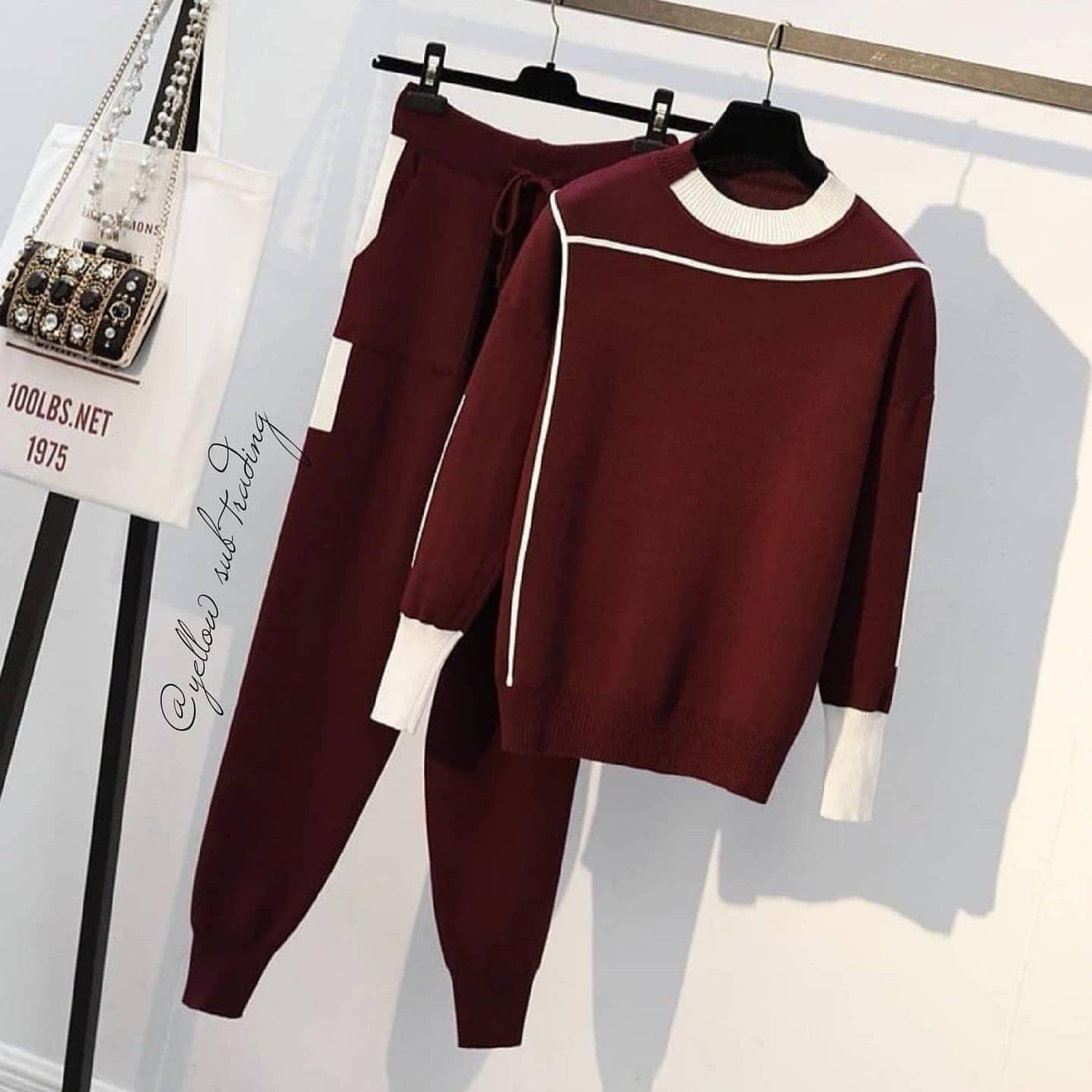 Knitted Tracksuit Set — YELLOW SUB TRADING