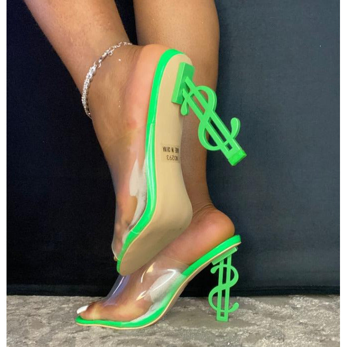 Crystal Women's Dollar heel Shoes. – YELLOW SUB TRADING