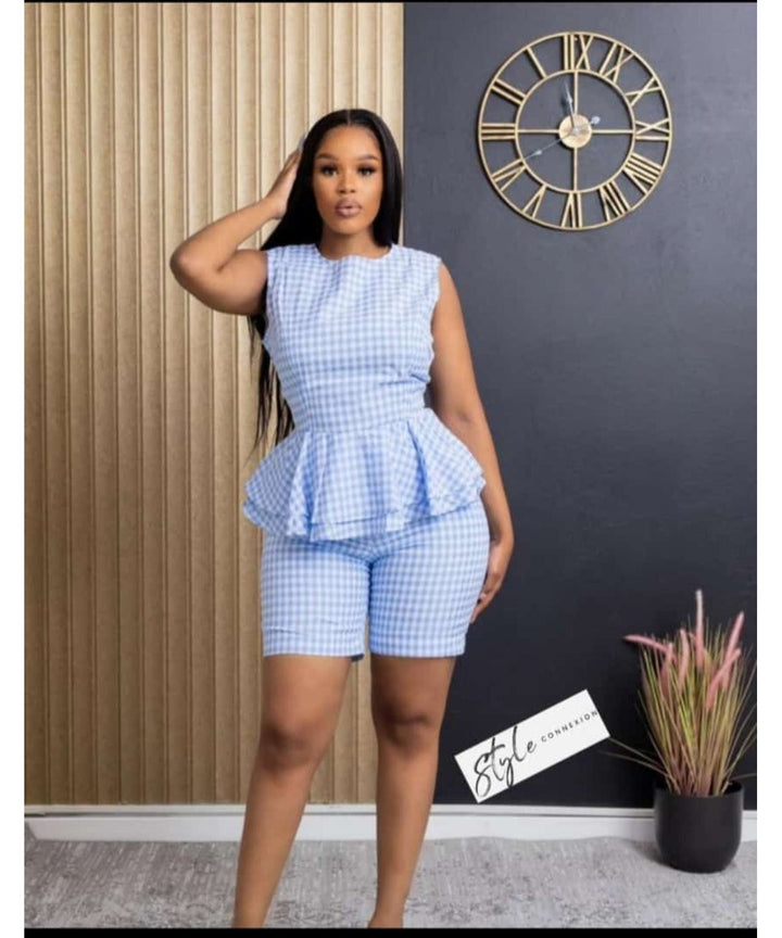 Casual Short Sleeve with Tight Short Outfit Set – YELLOW SUB TRADING