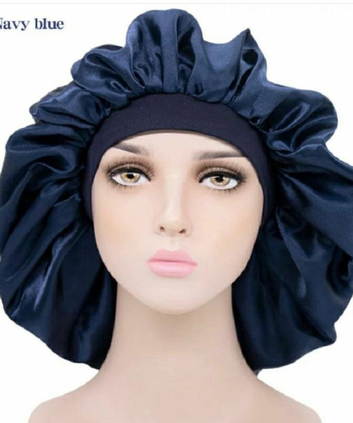 Satin Hair Bonnet Bed Hat Head Cover – YELLOW SUB TRADING