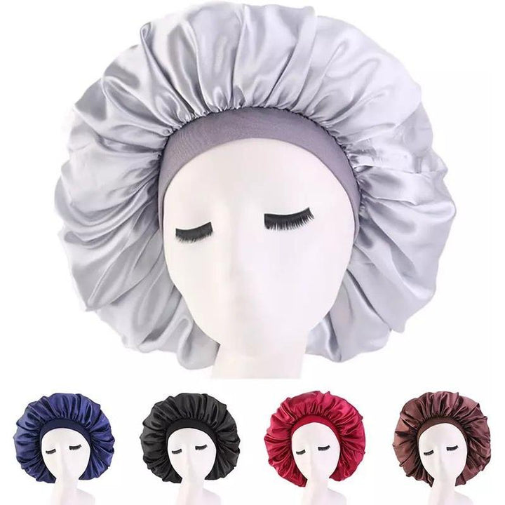Satin Hair Bonnet Bed Hat Head Cover – YELLOW SUB TRADING