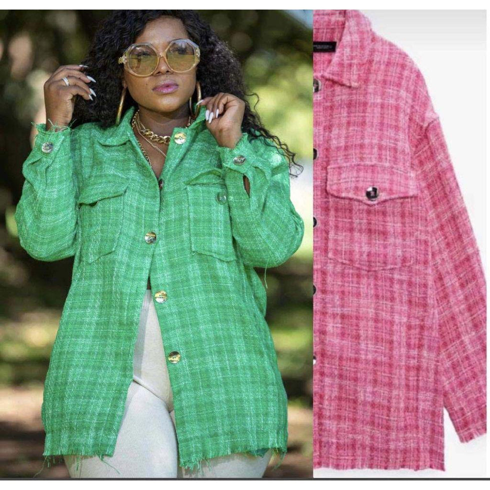 Long Sleeve Buttoned Jacket — YELLOW SUB TRADING