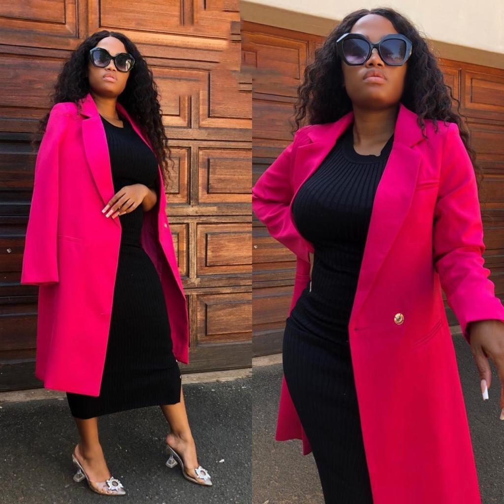 Slim Side Blazer Coat — YELLOW SUB TRADING