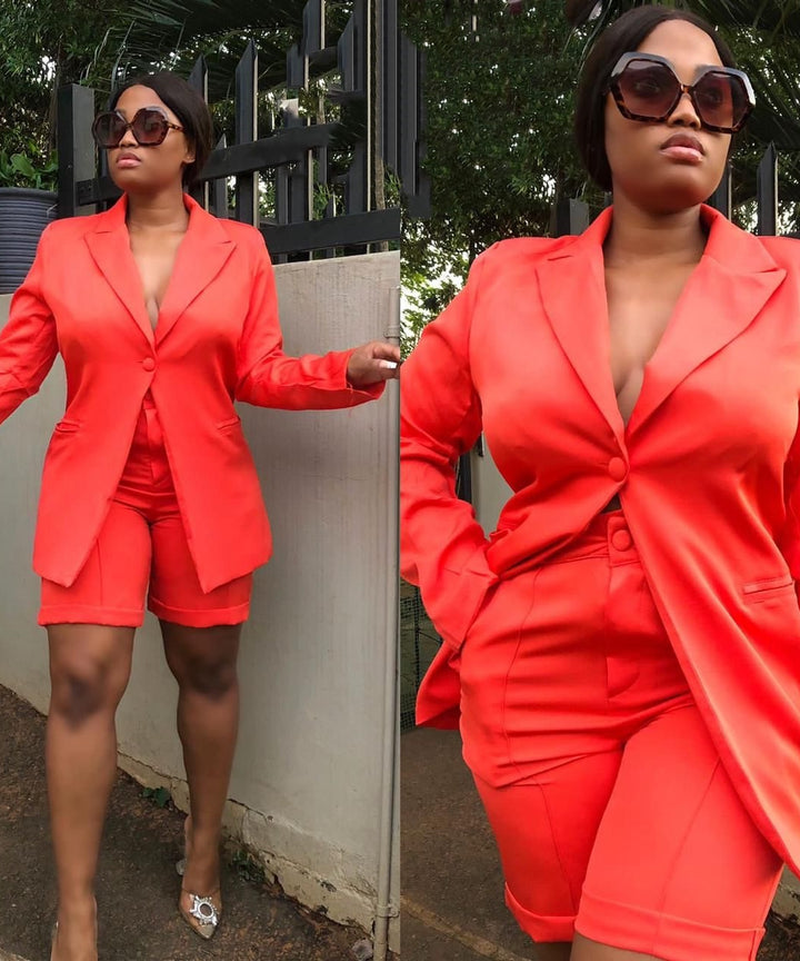 Boss Lady Short Formal Suits – YELLOW SUB TRADING