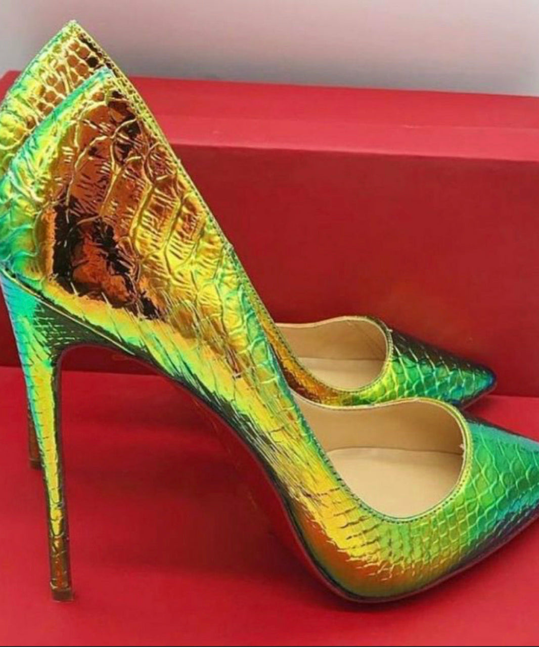 Snake Pattern High Heel Shoes – YELLOW SUB TRADING