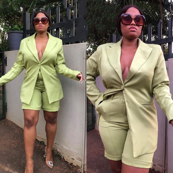 Boss Lady Short Formal Suits — YELLOW SUB TRADING